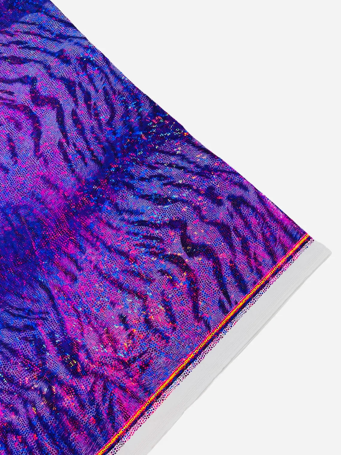 Tiger Design Spandex Fabric - Purple - 58/60" Animal Print Mystique 4